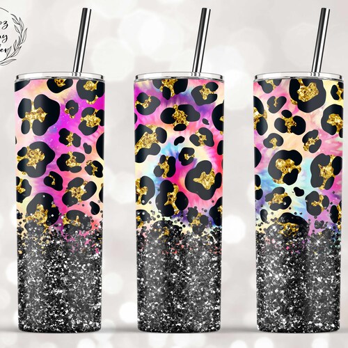 Mama Tumbler Png Seamless Leopard Tumbler Design 20oz Skinny Etsy