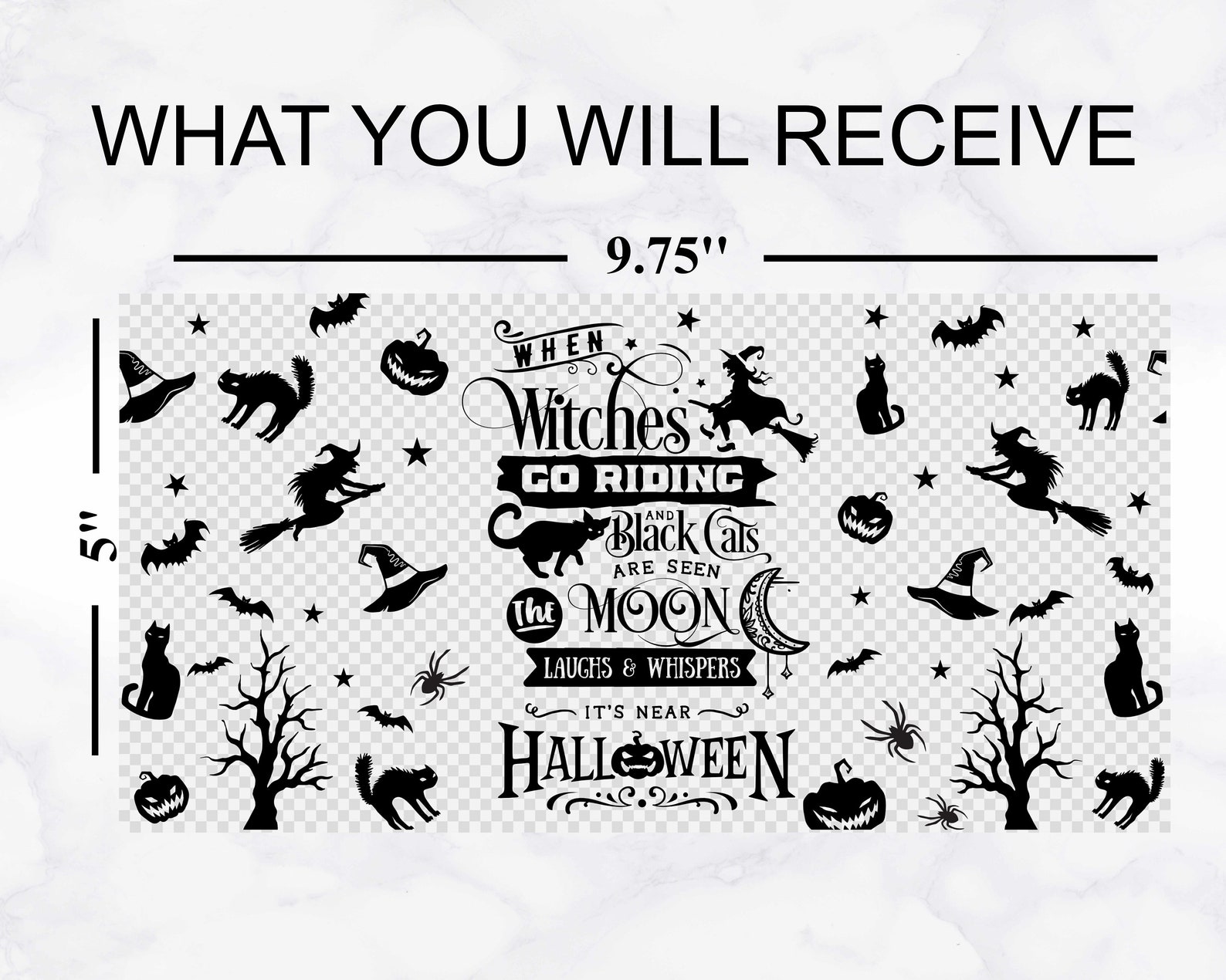 16 Oz When Witches Go Riding and Black Cats Are Seen Halloween Libbey ...