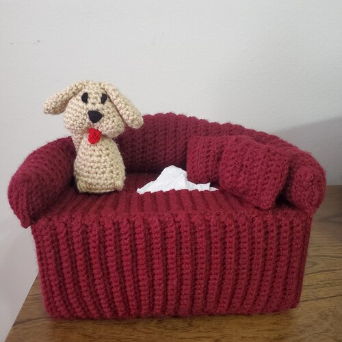 Tissue Box Couch Pattern PDF - Etsy Canada