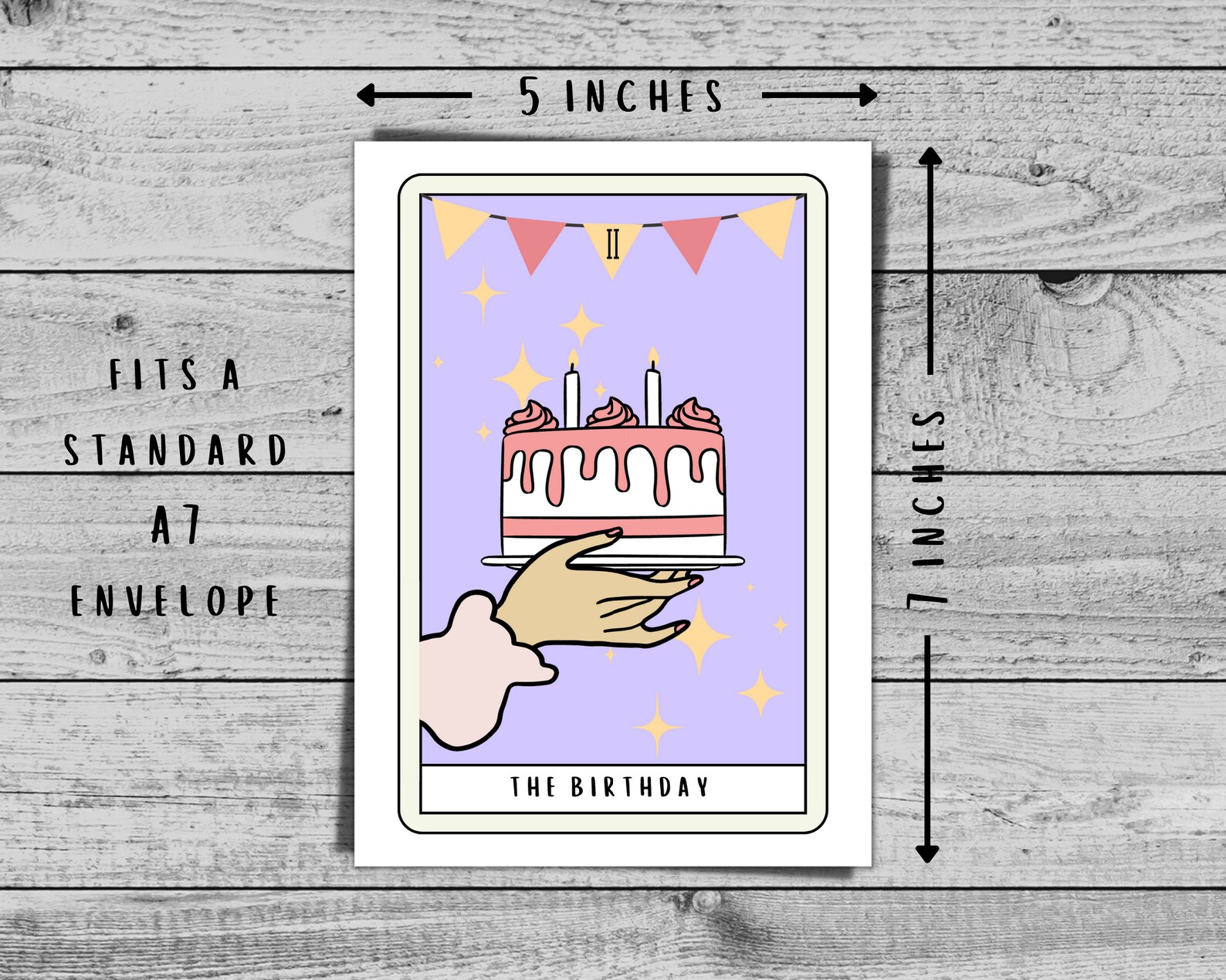 Tarot Birthday Card Printable, Witchy Birthday Card - Etsy