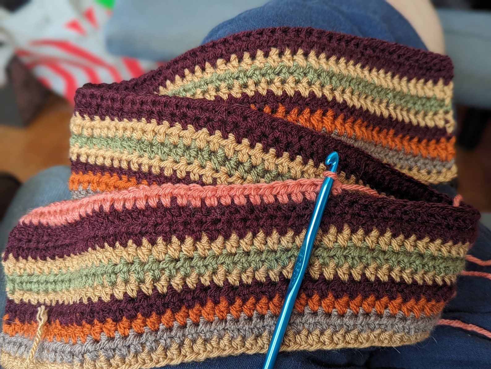 Crochet Dice-roll Blanket - Etsy