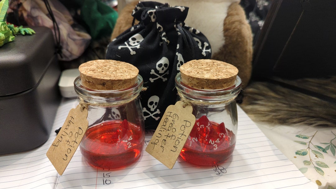 Healing Potions - Set of 2 - Etsy
