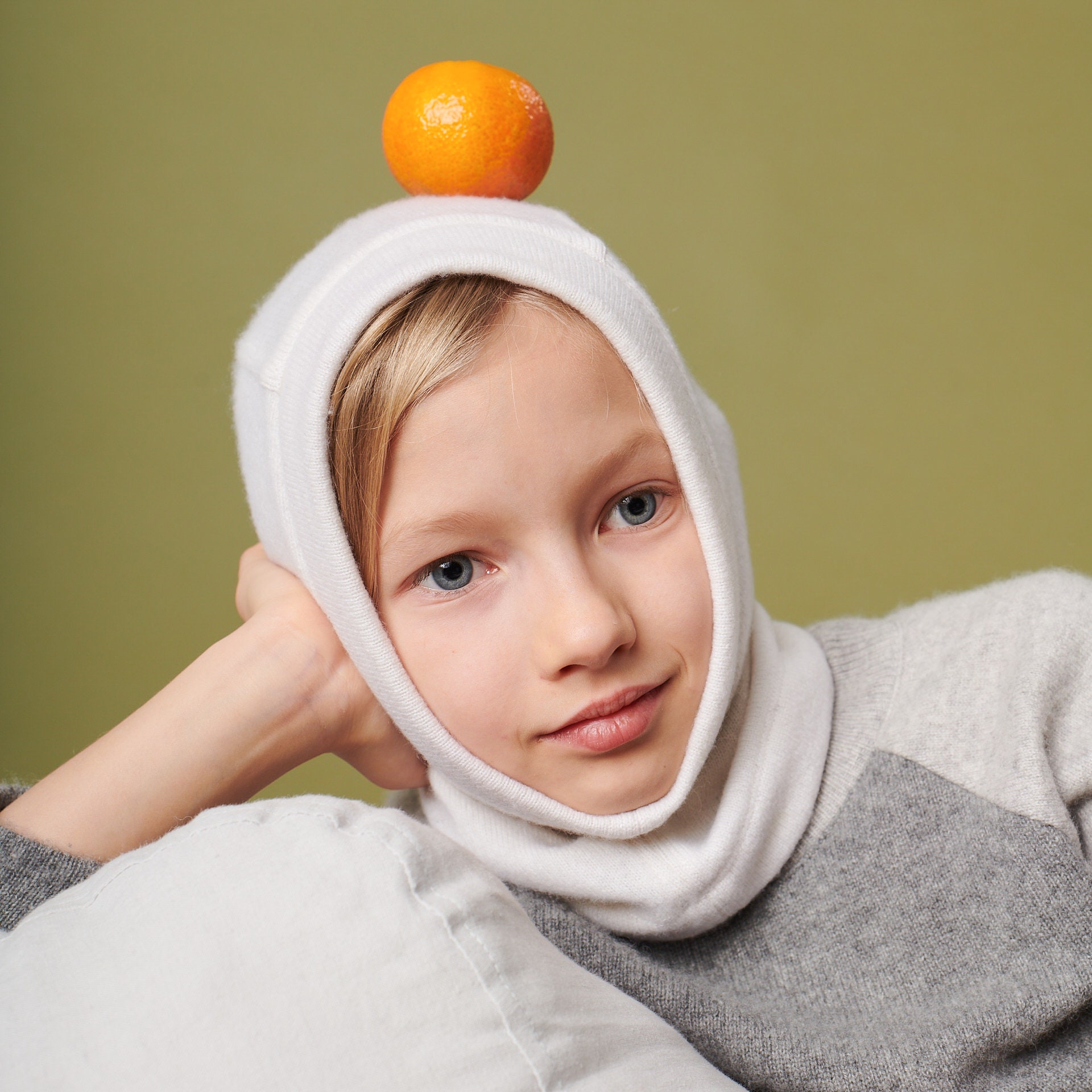 100% Cashmere Wool Kids Balaclava/can Be Worn as a Face Mask,hood,neck ...