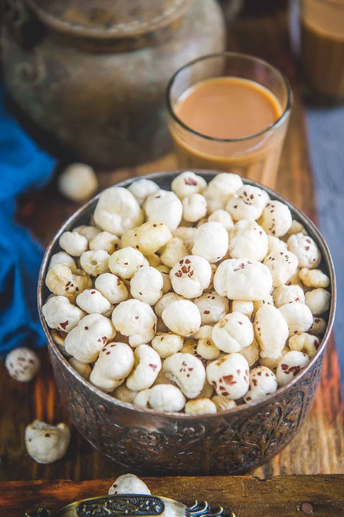 Indian Spicy Foxnuts Foxnuts Masala Crunchy Foxnuts - Etsy