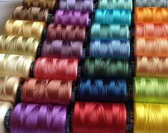 Silk Embroidery Thread - Etsy