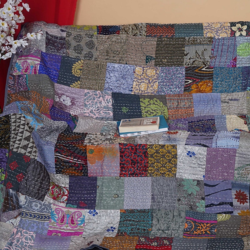 Patchwork Quilt - Etsy