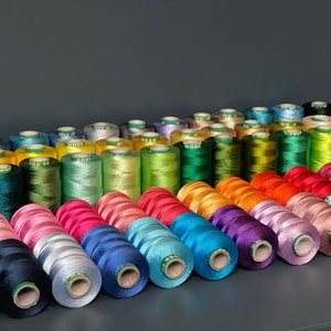 Wholesale Silk Thread Spools for Sewing Thread Machine - Etsy