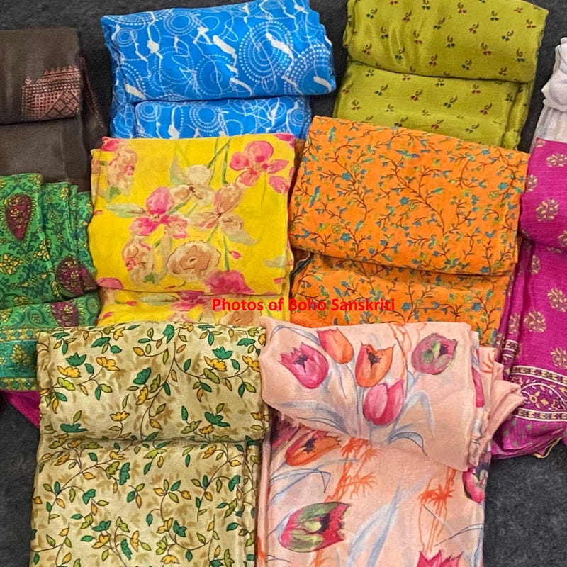 Recycled Saree - Etsy