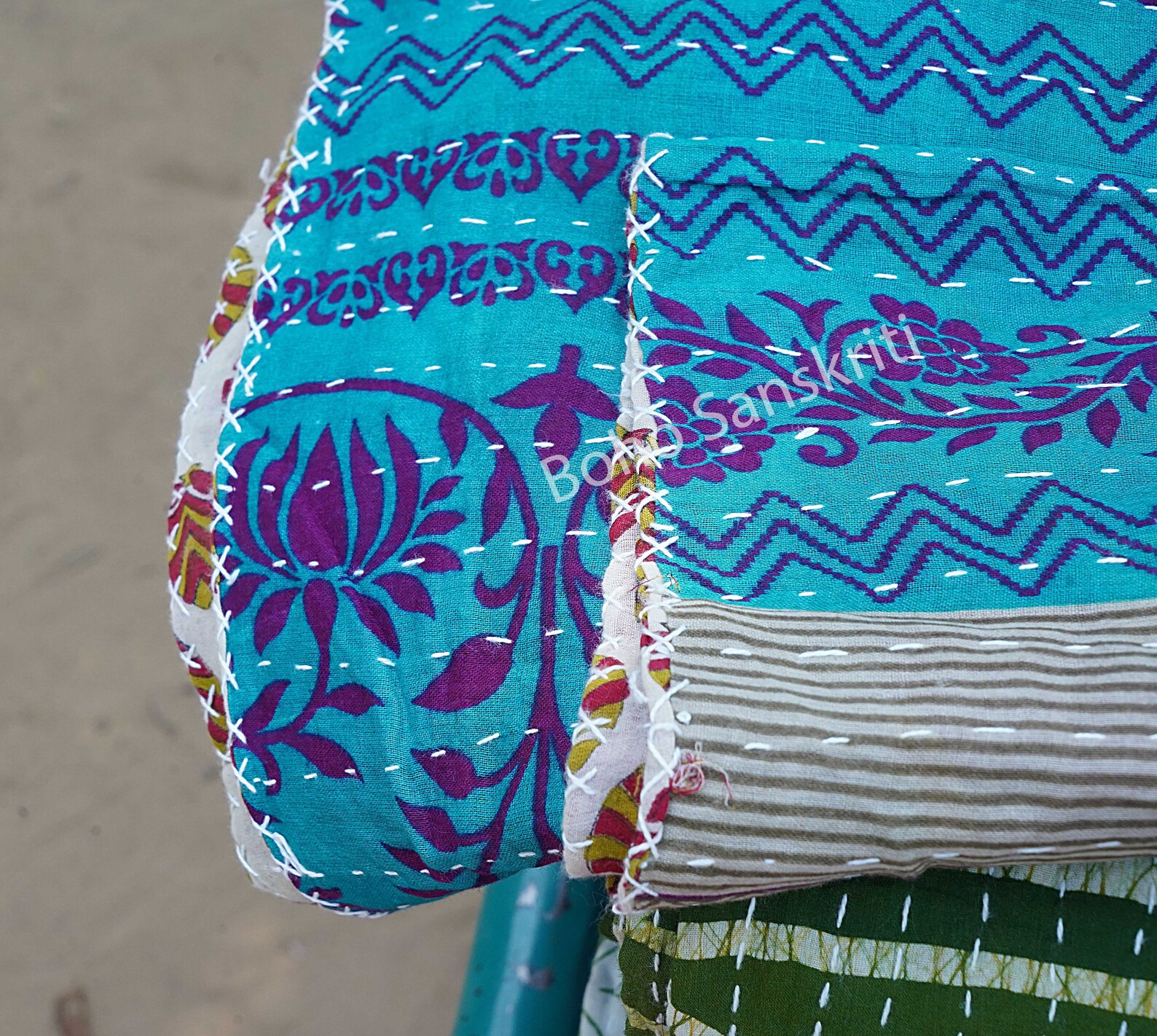 Wholesale Lot of Indian Tribal Handmade Kantha Quilts Vintage - Etsy