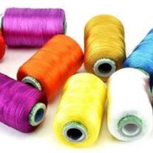 Wholesale Lot Spools of Silk Thread Indian Art Silk - Etsy