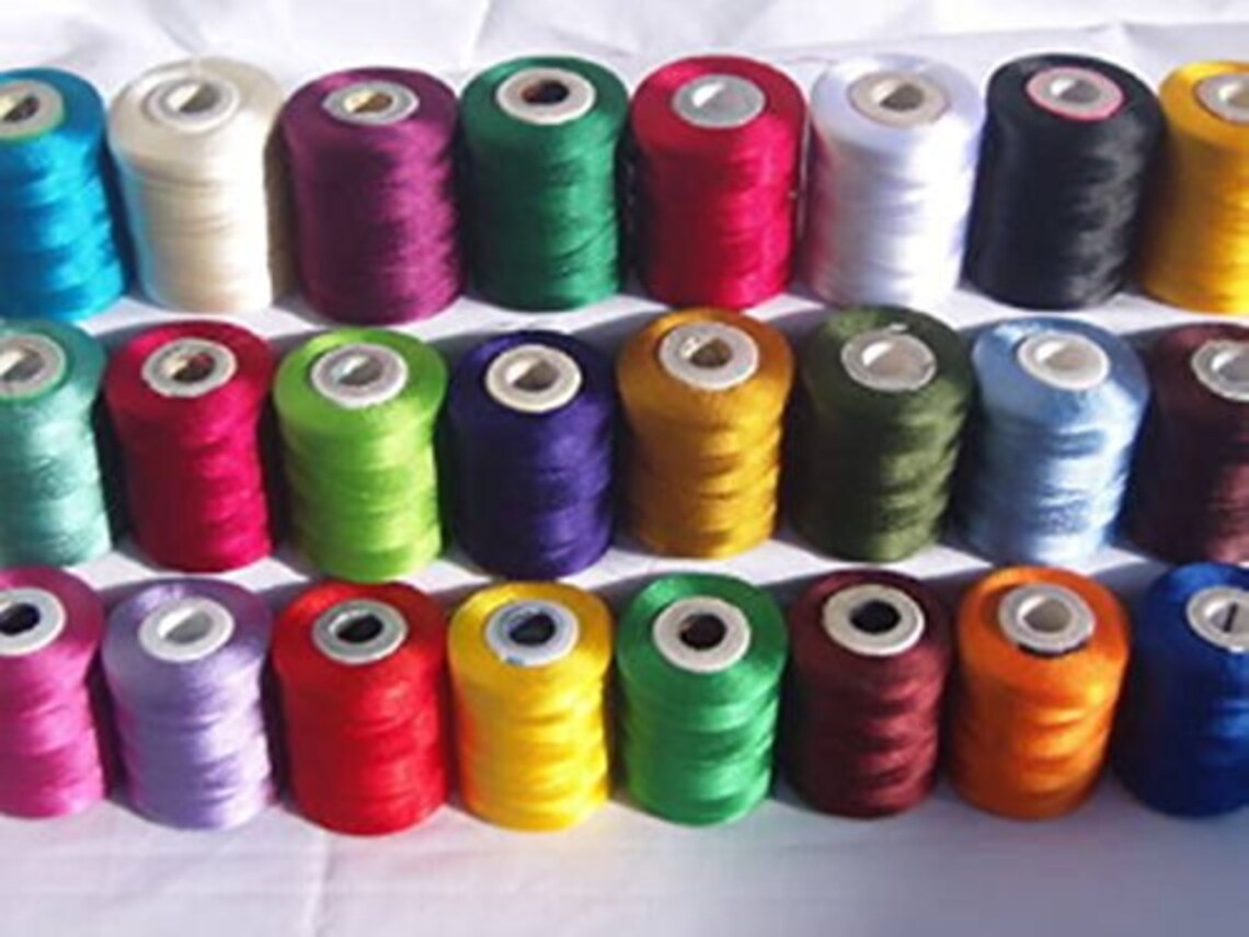 Wholesale Lot Spools of Silk Thread Indian Art Silk - Etsy