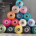 Wholesale Lot Spools of Silk Thread, Indian Art Silk Embroidery Threads ...