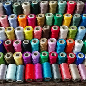 Wholesale Lot Spools of Silk Thread Indian Art Silk - Etsy