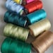 Mix Color Sewing Thread Spool 100% Organic Silk Spools,hand Sewing ...