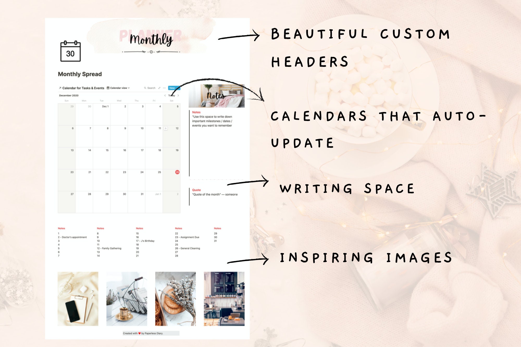 Notion Bullet Journal Templates Printable Templates