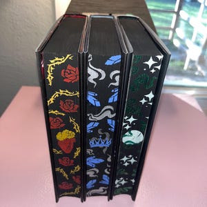 Lightlark Series Sprayed and Stenciled Edges - Etsy