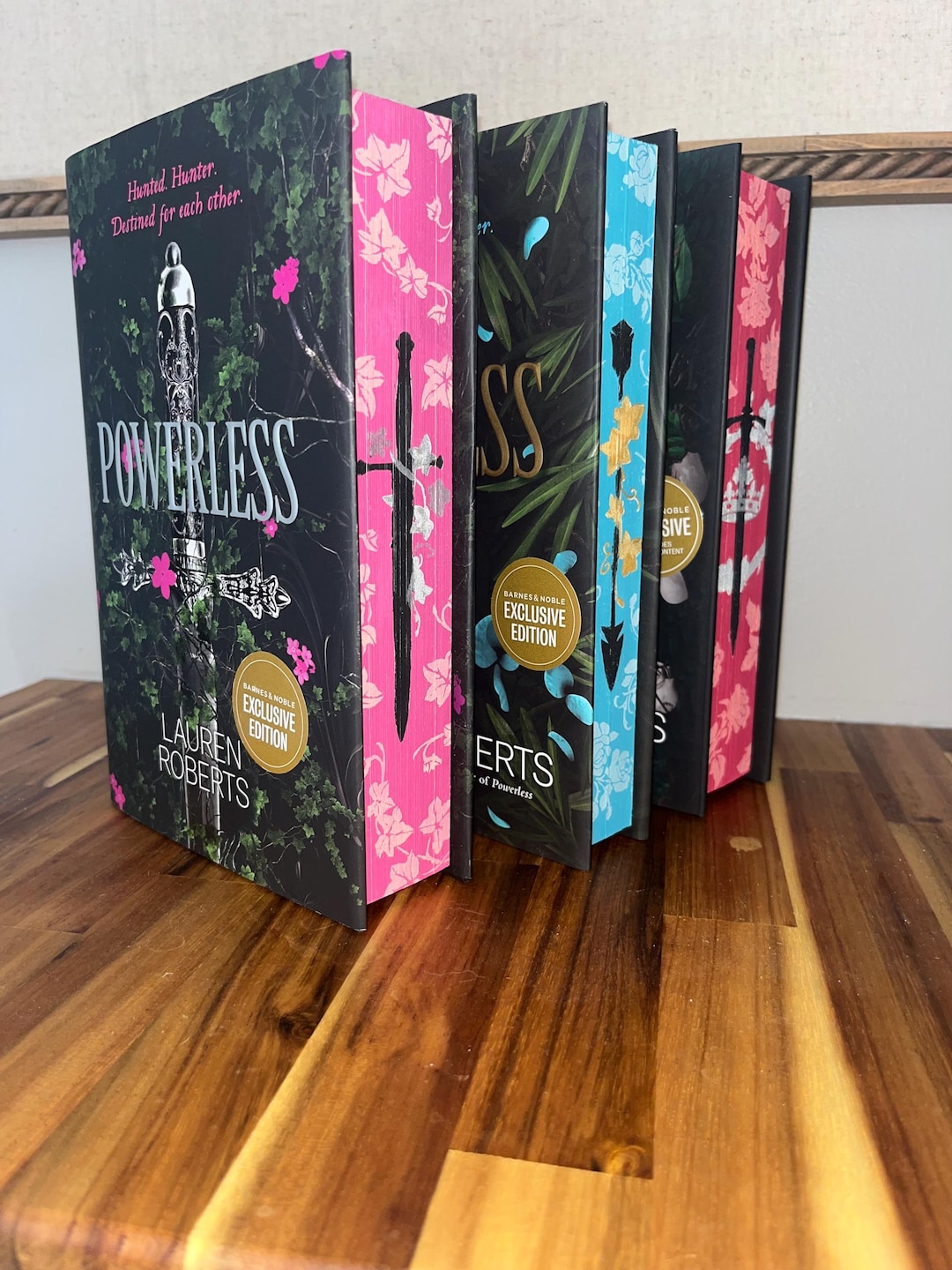 Powerless B&N Sprayed and Stenciled Edges - Etsy