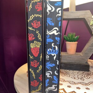 Lightlark Series Sprayed and Stenciled Edges - Etsy