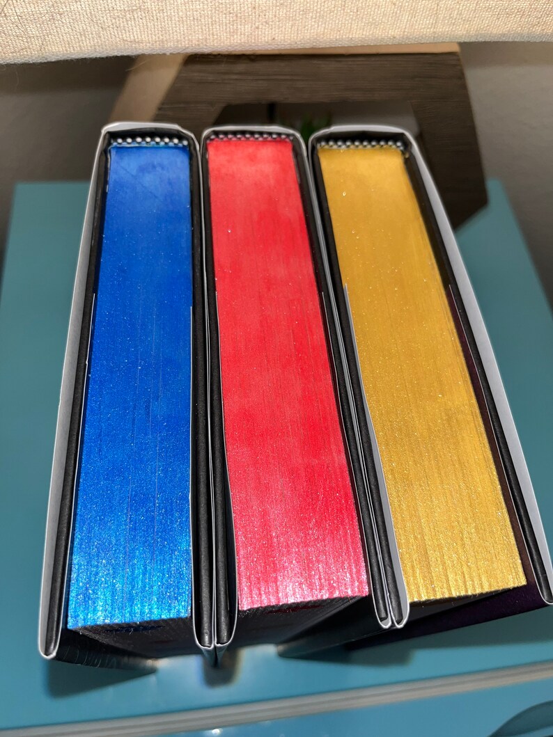 The Caraval Series With Sprayed and Stenciled Edges - Etsy