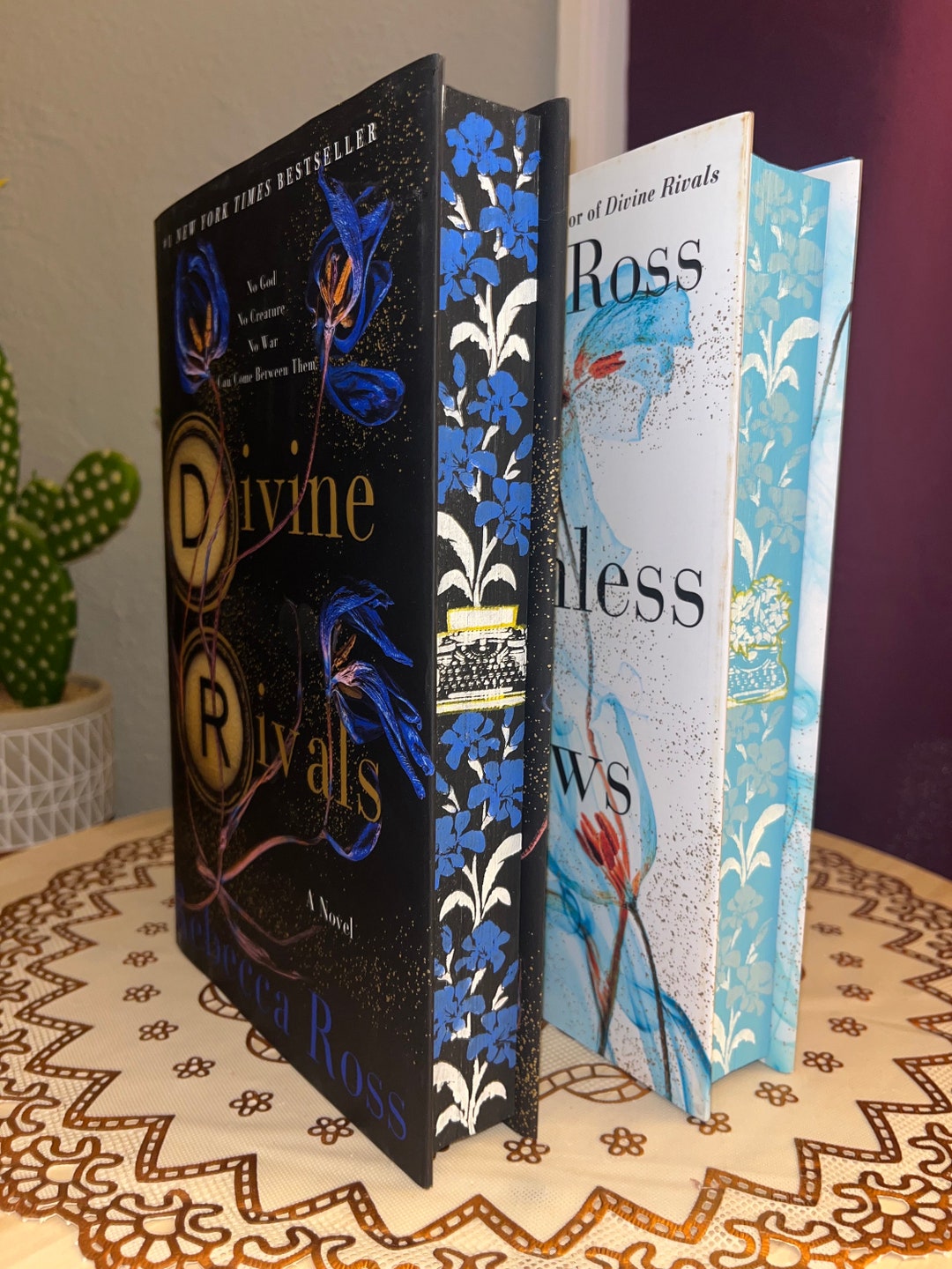 Letters of Enchantment Duology Sprayed and Stenciled Edges - Divine ...