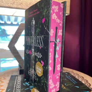 Powerless B&N Sprayed and Stenciled Edges - Etsy