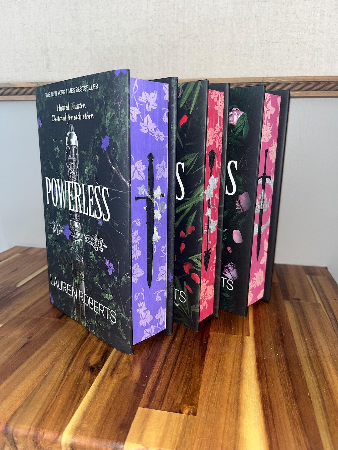 Powerless Sprayed and Stenciled Edges - Etsy