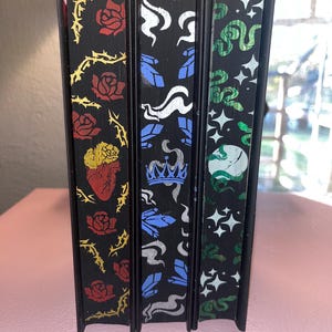 Lightlark Series Sprayed and Stenciled Edges - Etsy