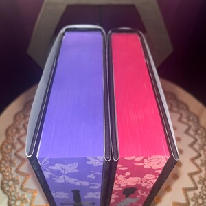 Powerless Sprayed and Stenciled Edges - Etsy