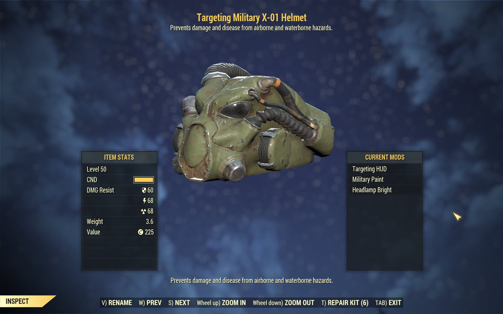 Fallout 76 PC Legendary X-01 Power Armor vanguard's | Etsy