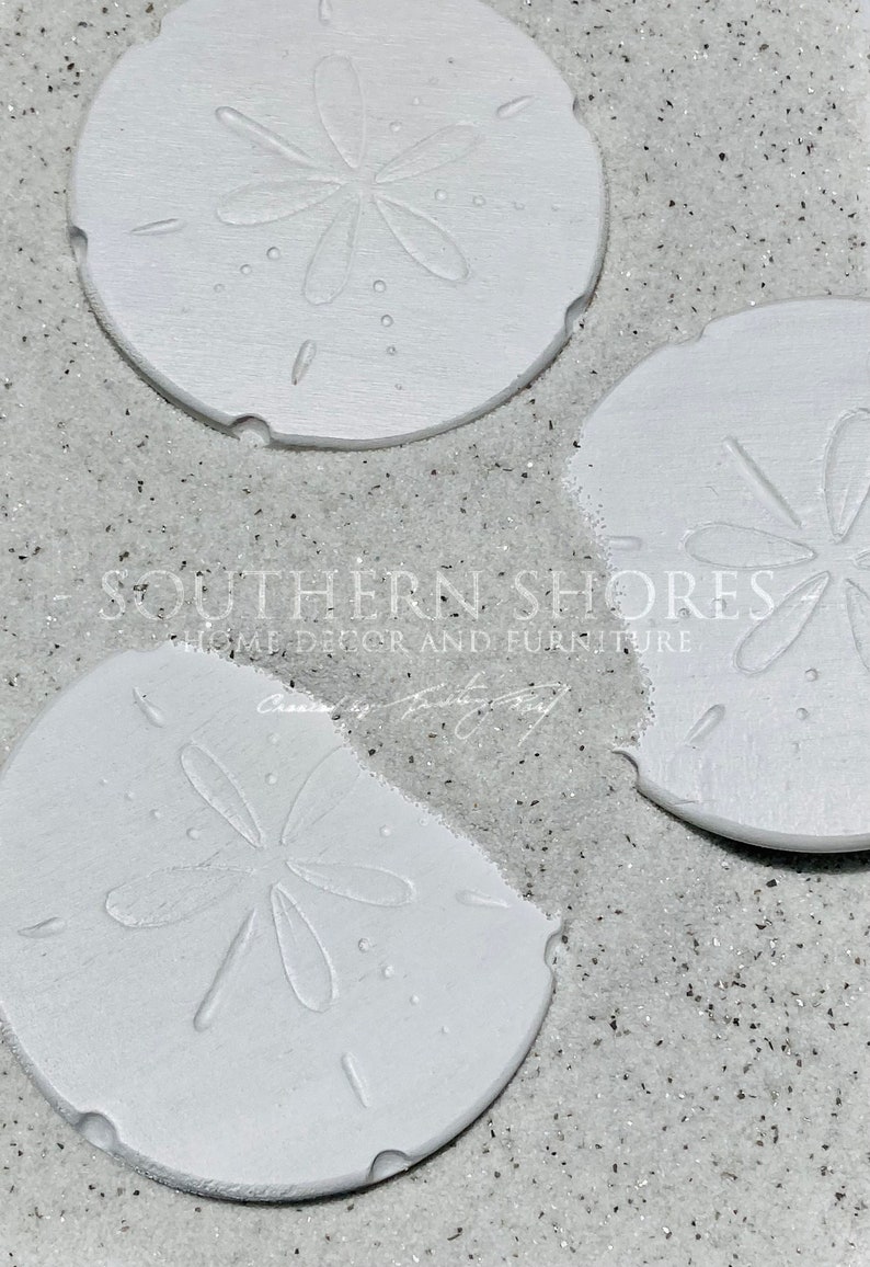 Sand Dollar Coasters/coasters/beach Coasters - Etsy