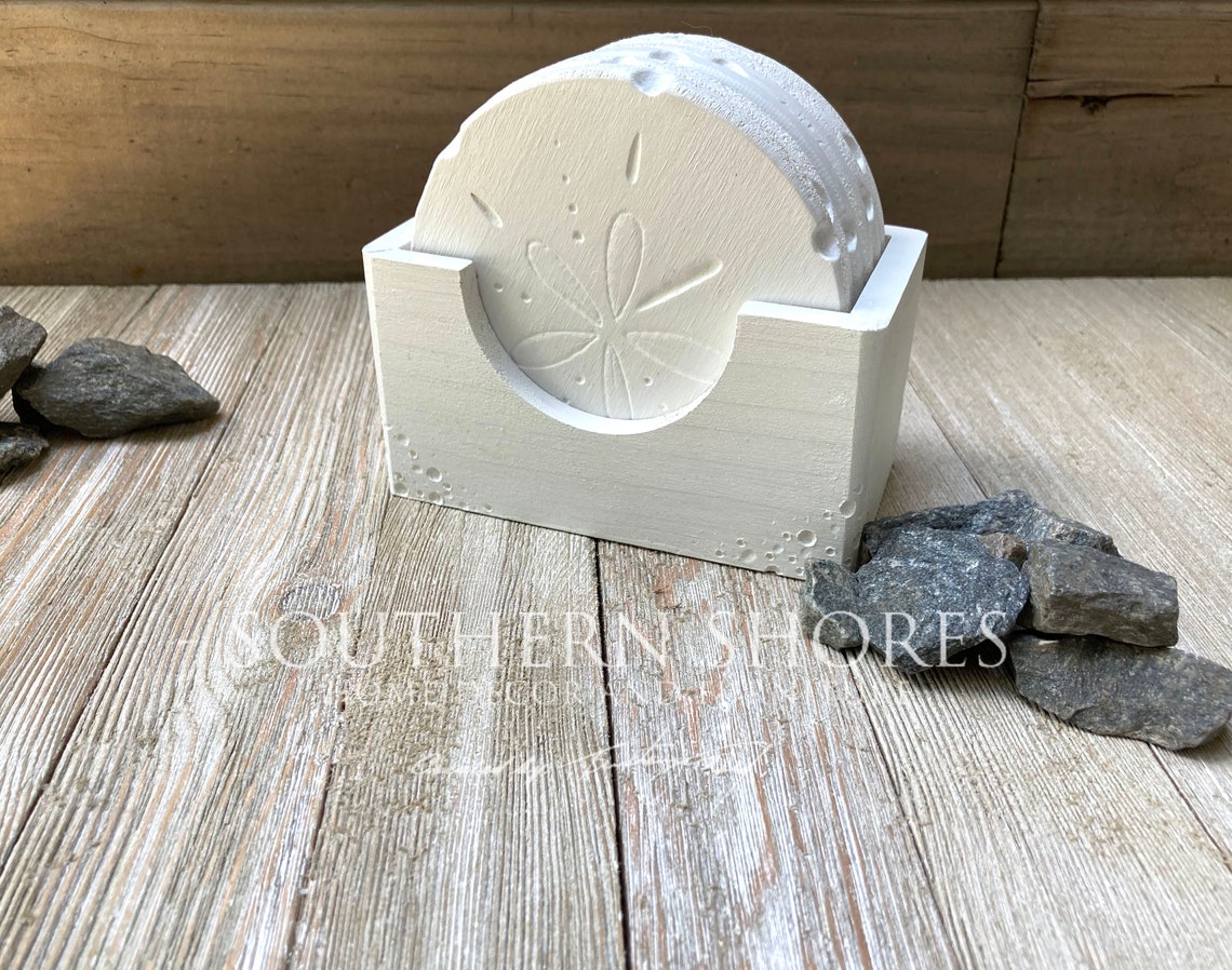Sand Dollar Coasters/coasters/beach Coasters - Etsy