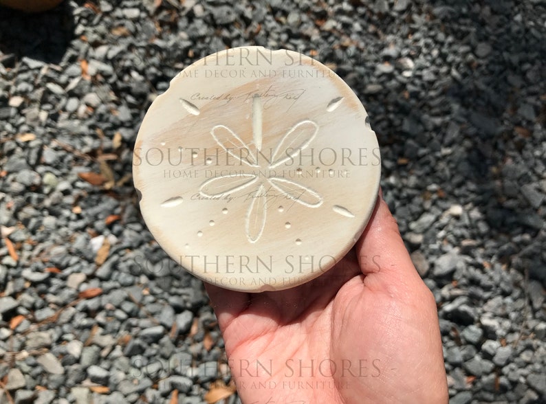 Sand Dollar Coasters/coasters/beach Coasters - Etsy