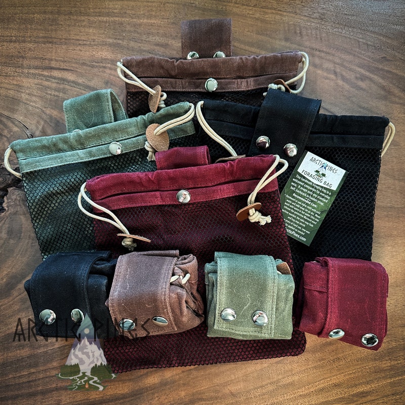Foraging Mushroom Pouch - Etsy