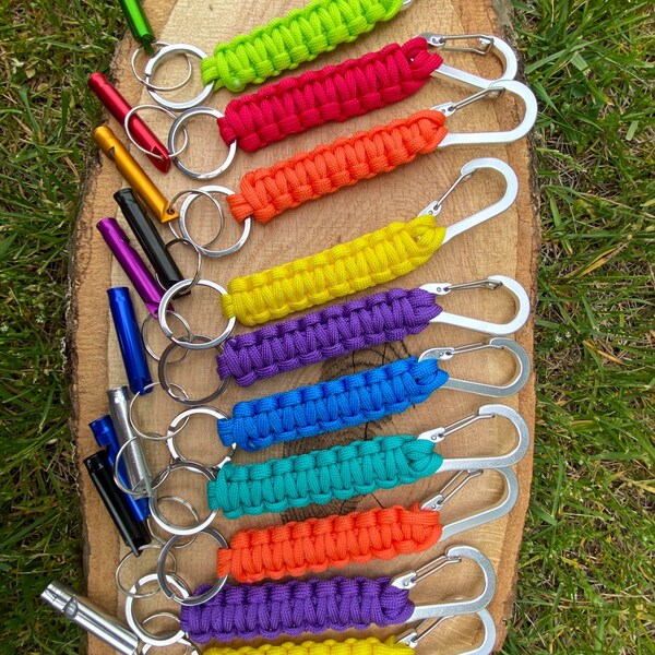 Paracord Keychain - Etsy