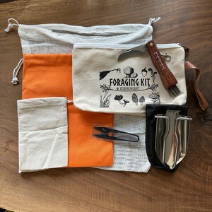 Foraging Kit, Foraging Bag, Bushcraft Bag, Mushroom Hunting, Mushroom ...