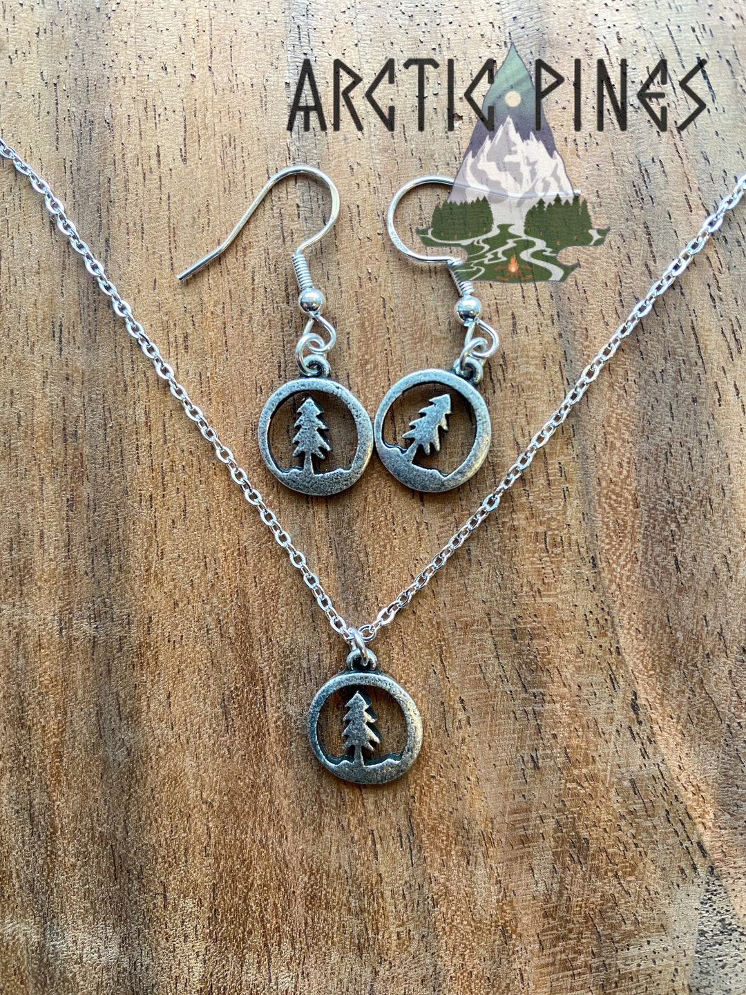 Pine Tree Necklace - Nature Inspired Jewelry - Valentine’s Day Gift - Etsy