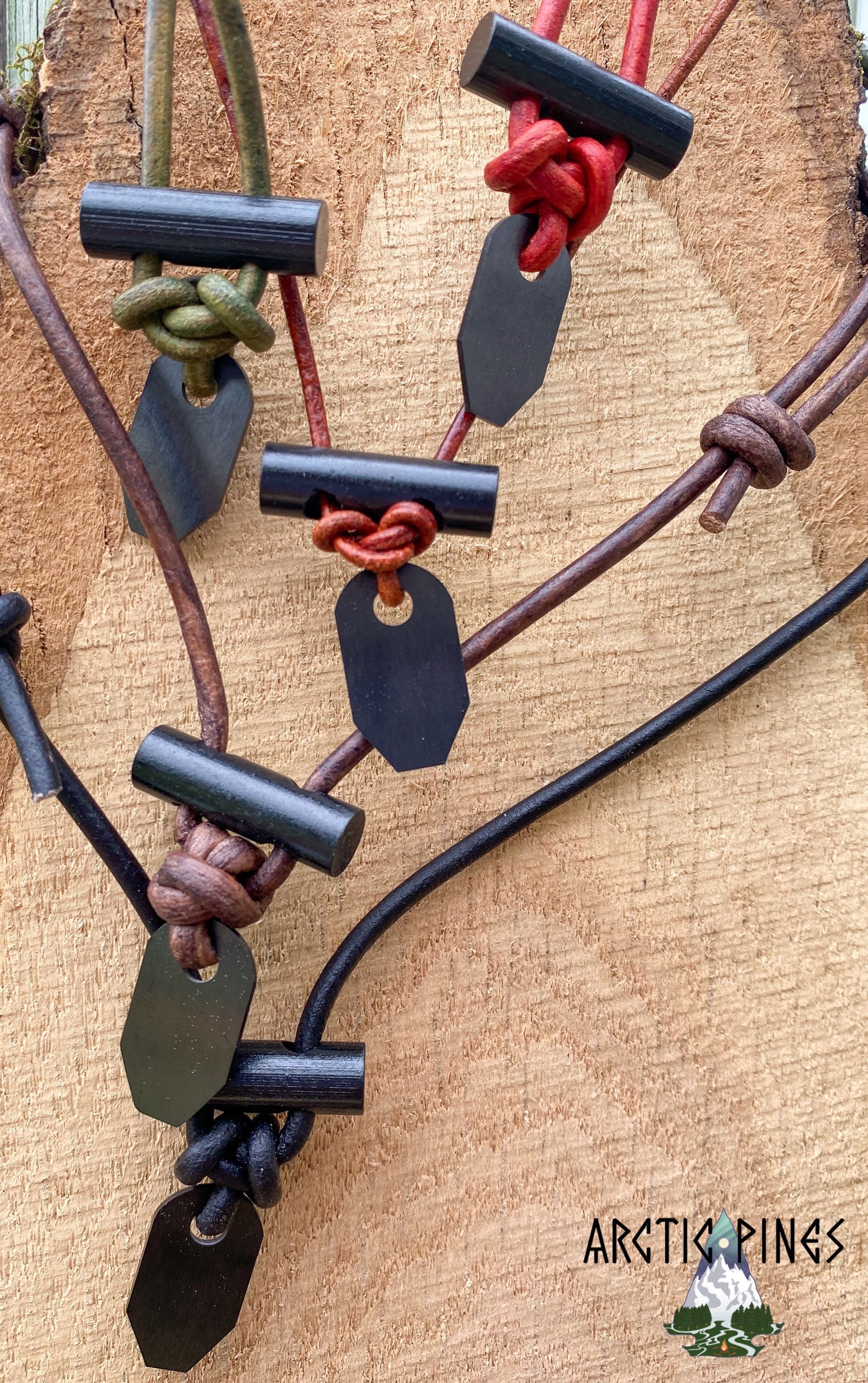 OVAL Fire Starter Necklace Adjustable Length Unisex / Fire - Etsy