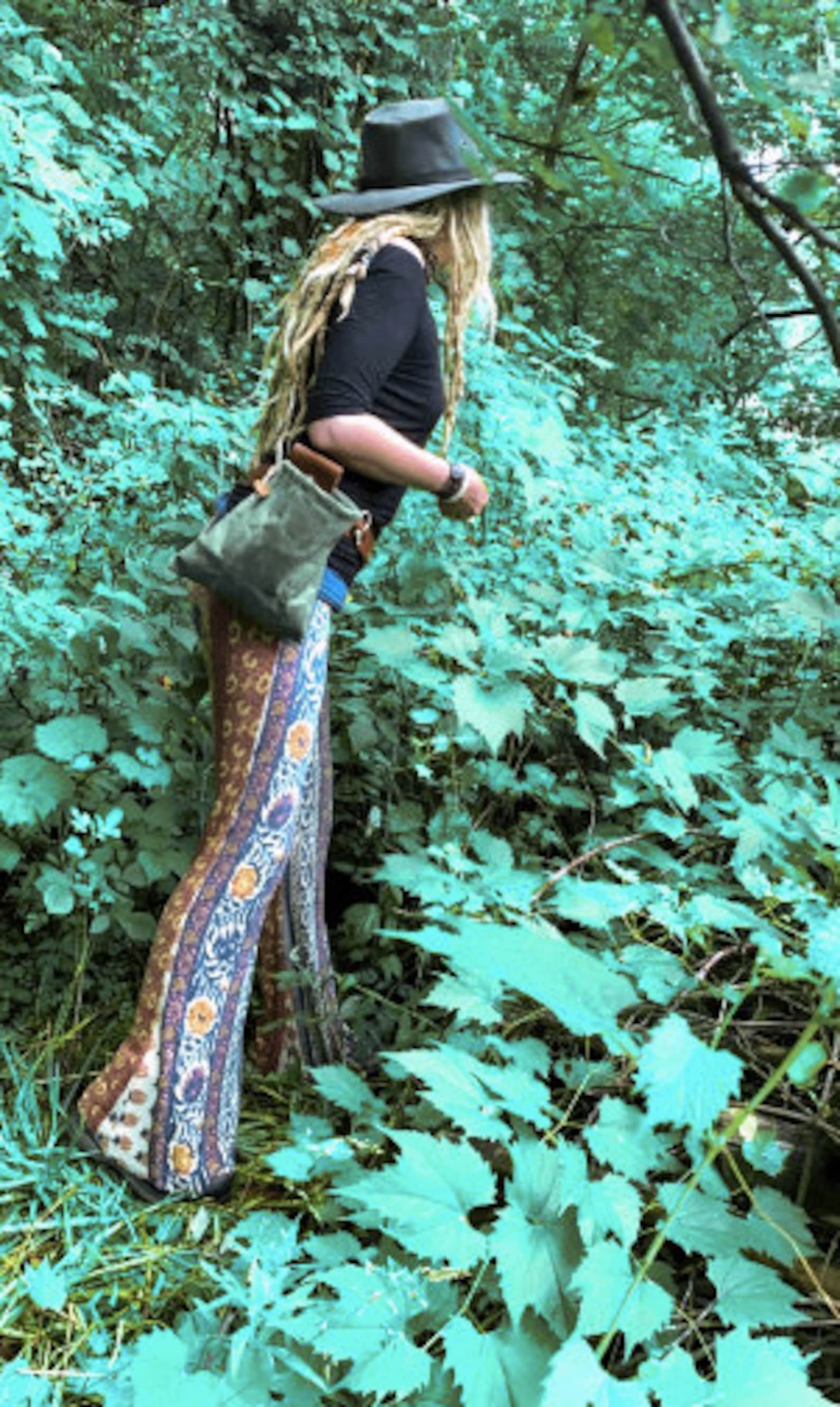 8x8 Mesh Foraging Bag Bushcraft Pouch Belt Pouch Forager - Etsy