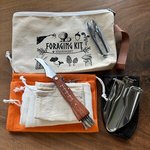 Foraging Kit, Foraging Bag, Bushcraft Bag, Mushroom Hunting, Mushroom ...