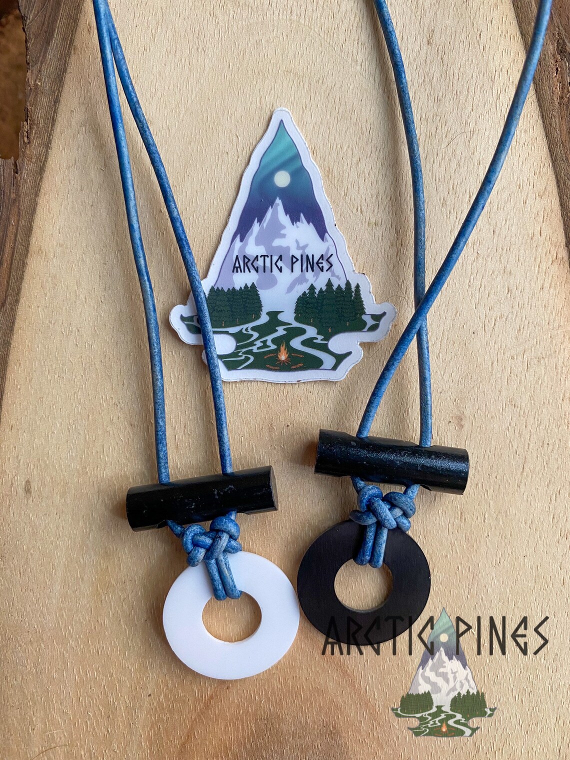 Ceramic Circle of Life Fire Starter Necklace - Adjustable Length ...