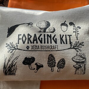 Foraging Kit, Foraging Bag, Bushcraft Bag, Mushroom Hunting, Mushroom ...