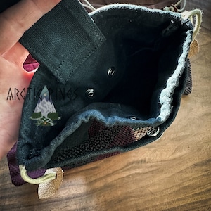 8x8 Mesh Foraging Bag, Bushcraft Pouch, Belt Pouch, Forager, Mushroom ...