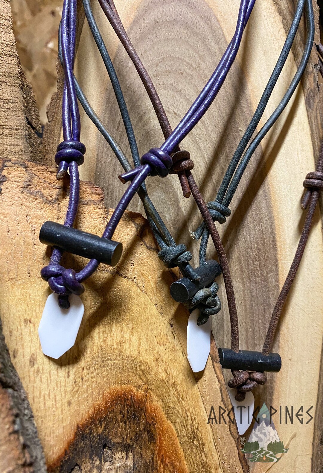 OVAL Fire Starter Necklace - Adjustable Length - Unisex / Fire Starting ...