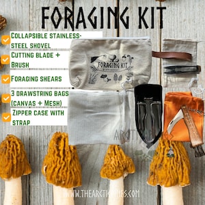 Foraging Kit, Foraging Bag, Bushcraft Bag, Mushroom Hunting, Mushroom ...