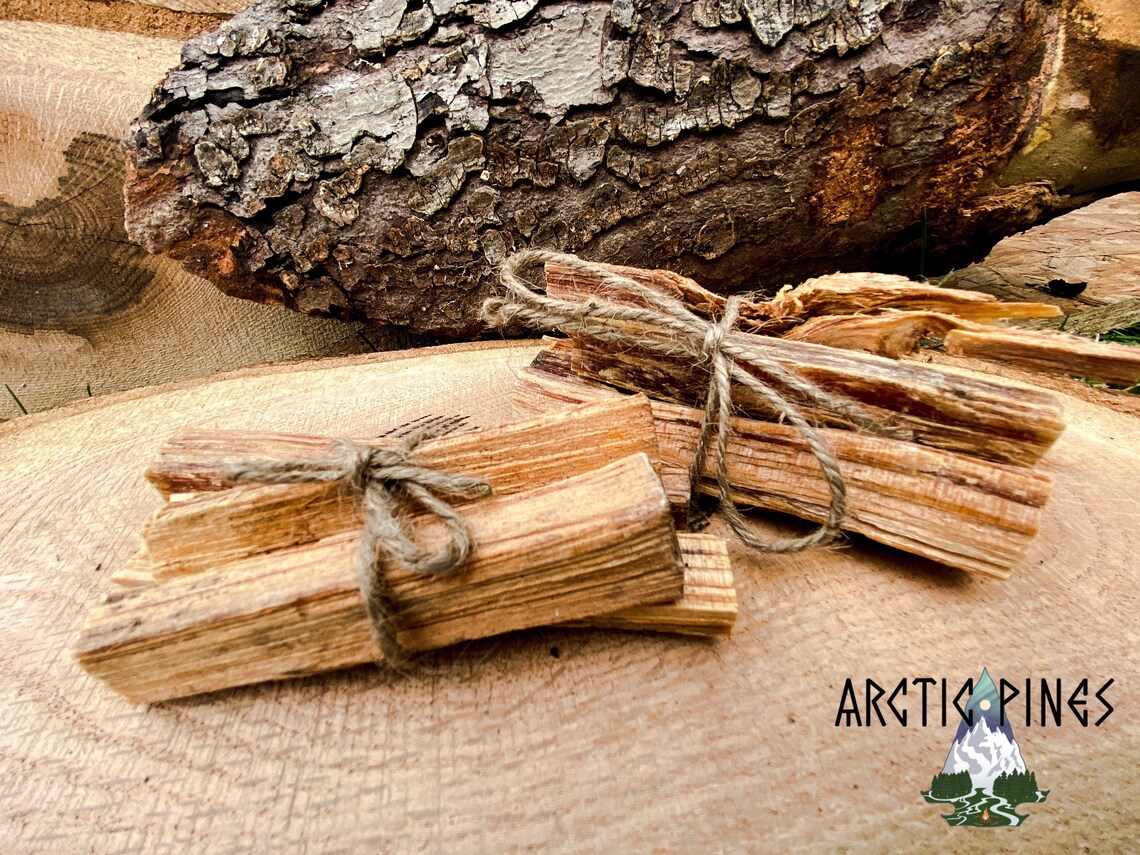 Fatwood Sticks - Natural Fire Starter - Bushcraft Camping Hiking ...