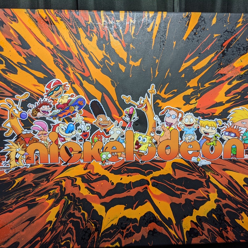 Nickelodeon Stickers - Etsy
