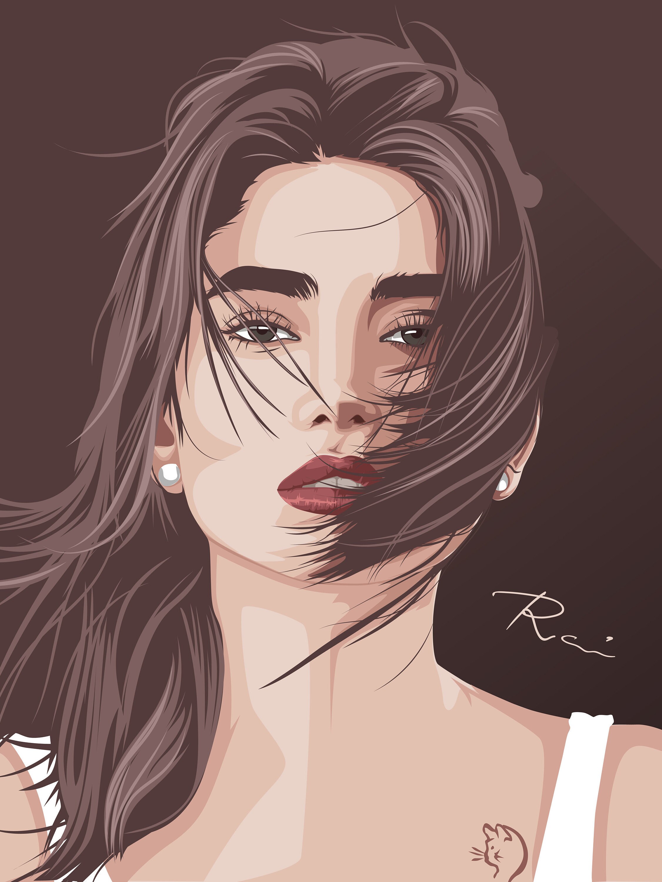 Custom Cartoon Portrait, Cartoon Portrait, Personalized Portrait ...