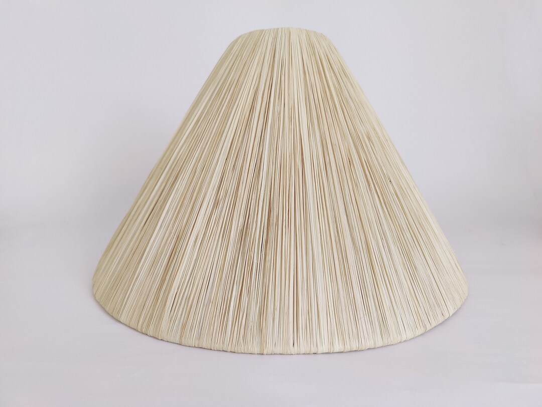 Handmade Raffia Lampshade - Etsy