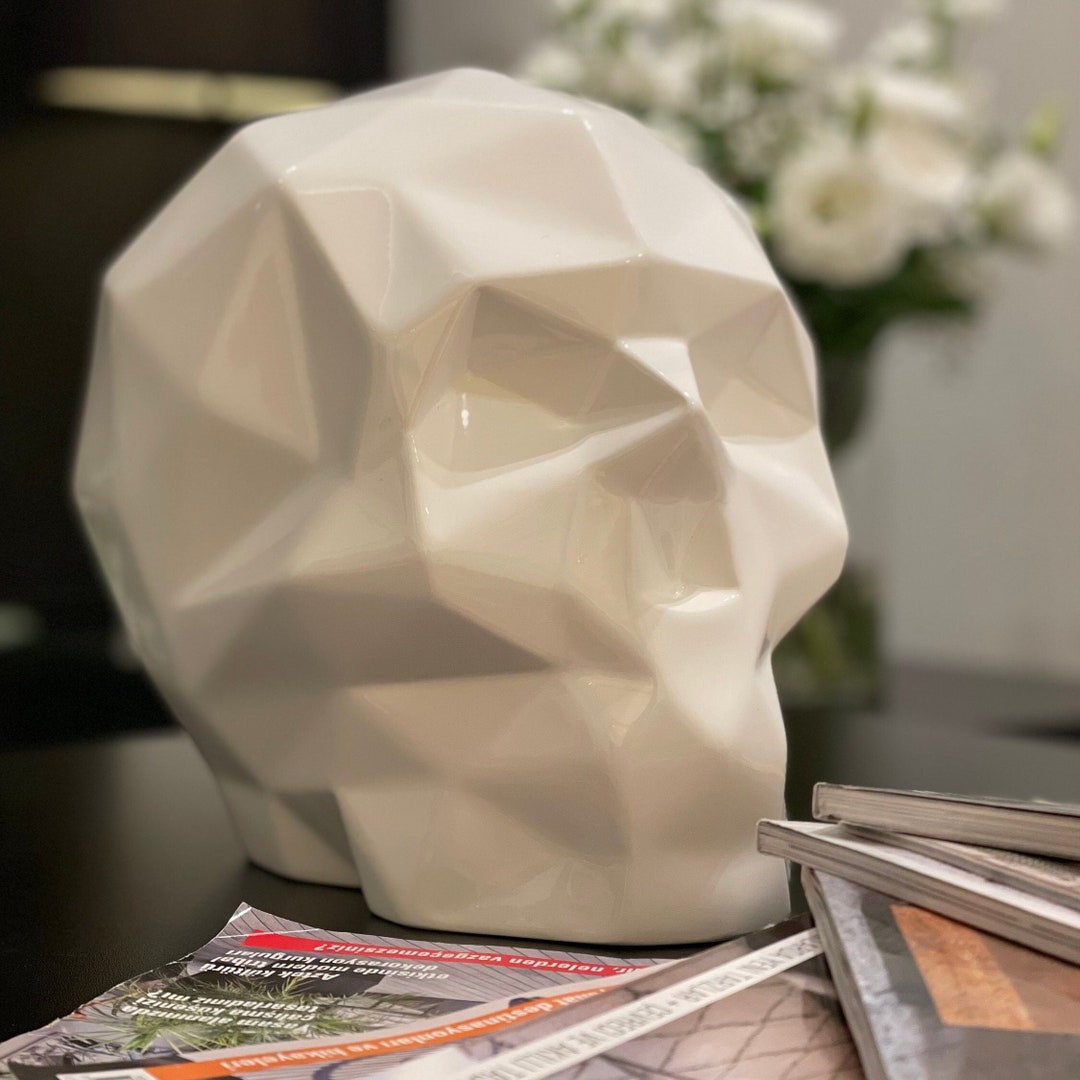 Design Skull Statue,handmade Personalized Gift for Valentine's Day ...
