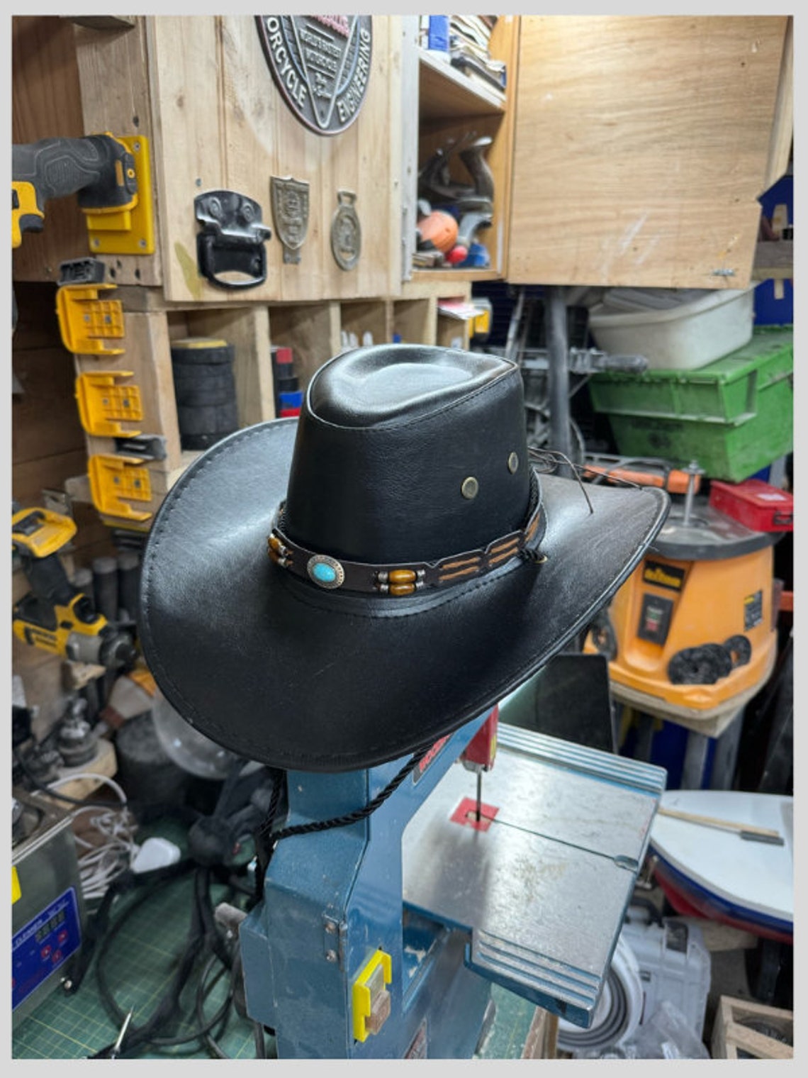 Handmade Leather Fedora, Fedora for Men and Women, Cowboy Hat, Unisex ...